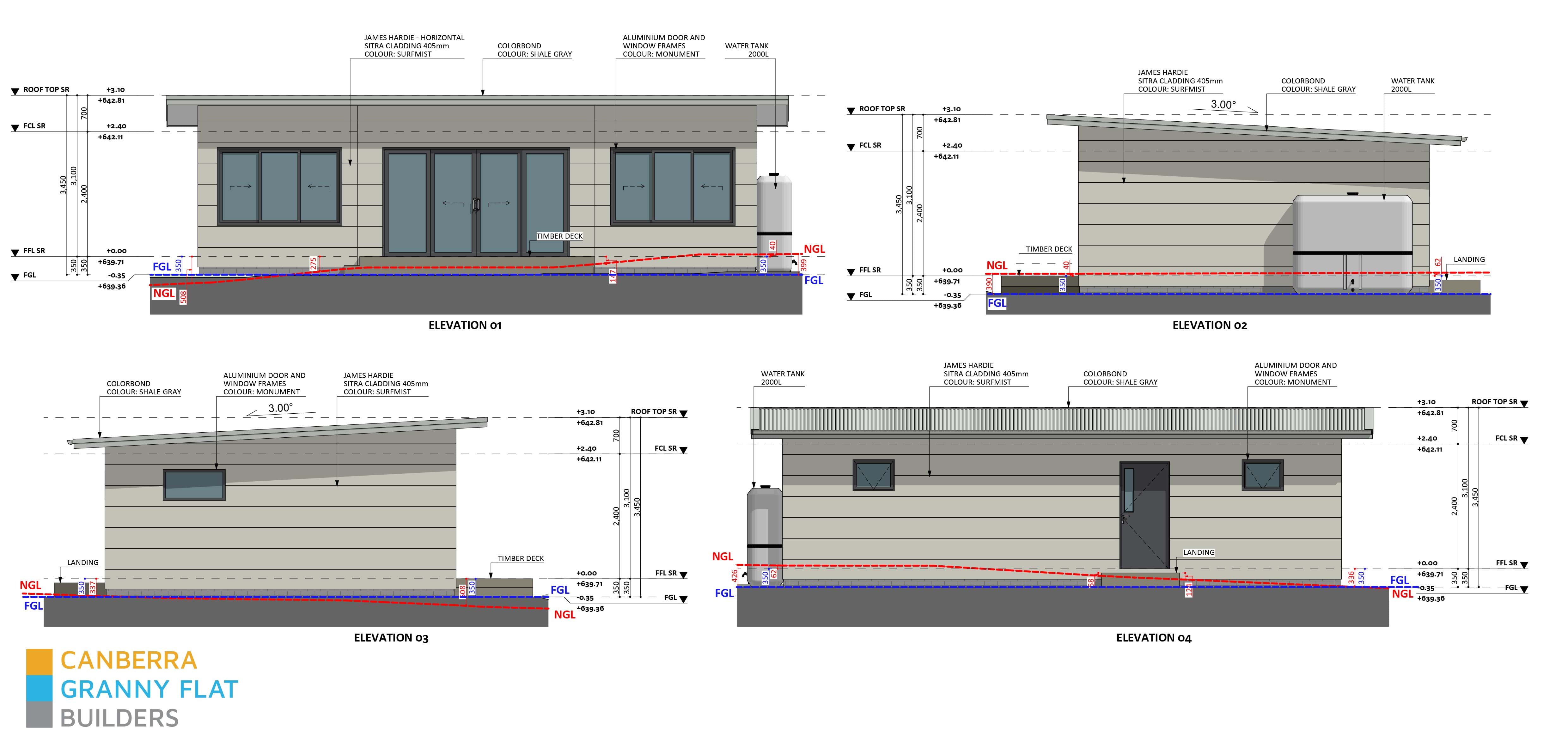 Canberra Granny Flat Builders | Design 243