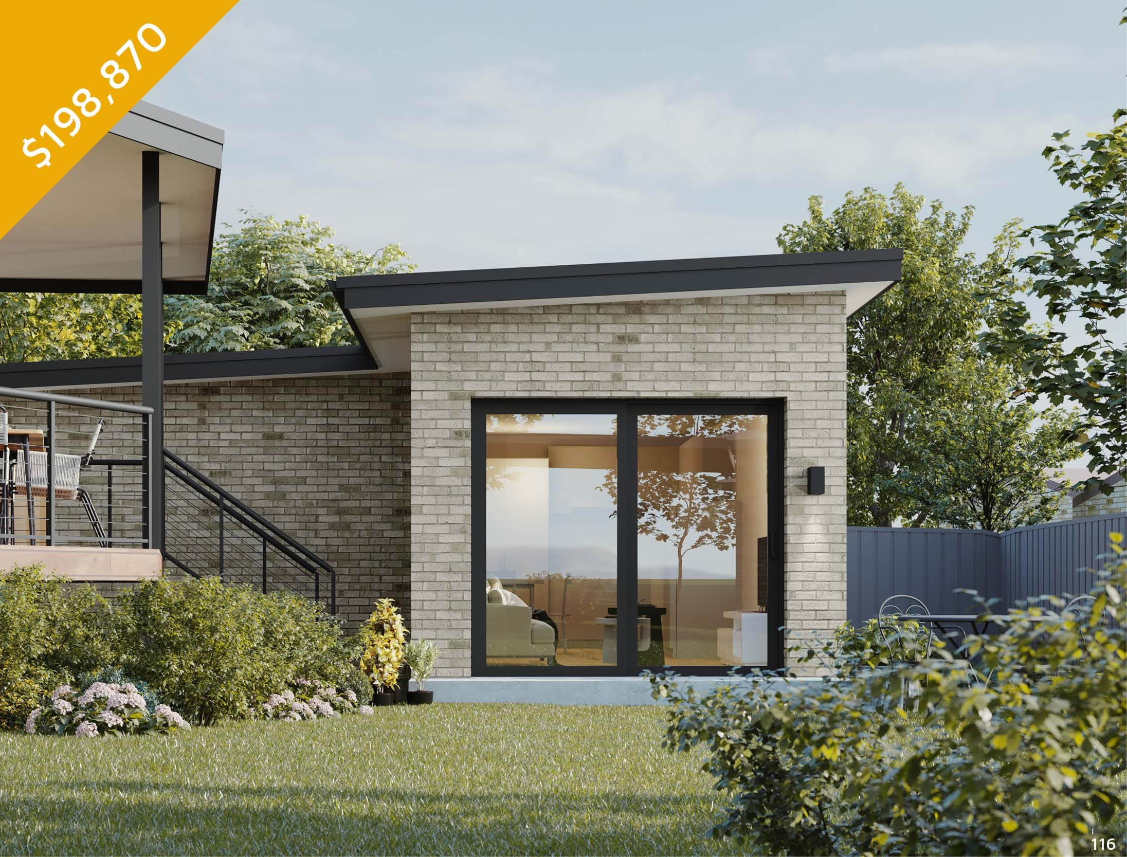 Canberra Granny Flat Builders | Design 116